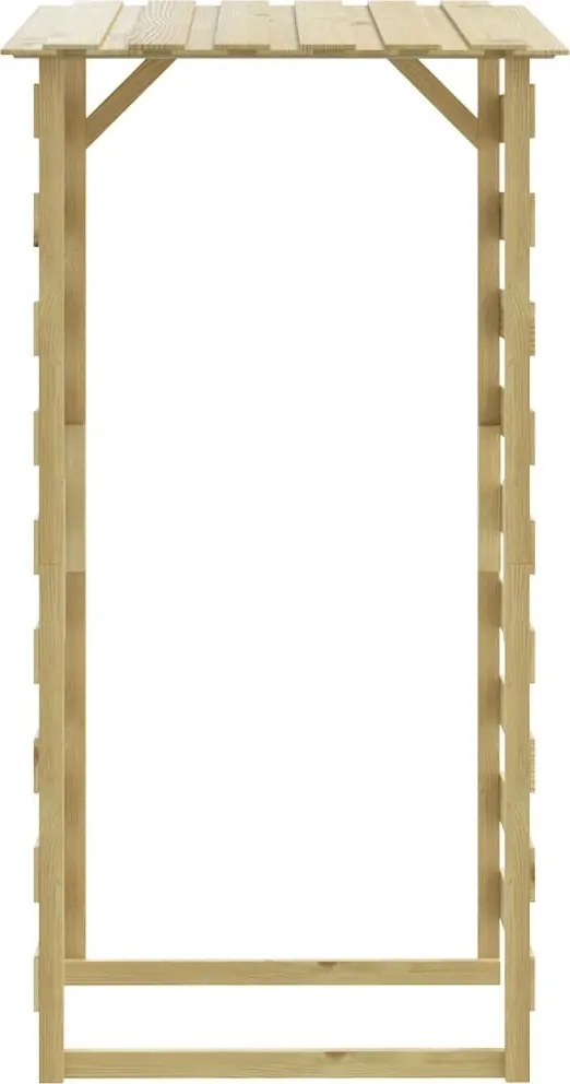 vidaXL Pergoly se střechou 6 ks 100x90x200 cm impregnovaná borovice [3096651]
