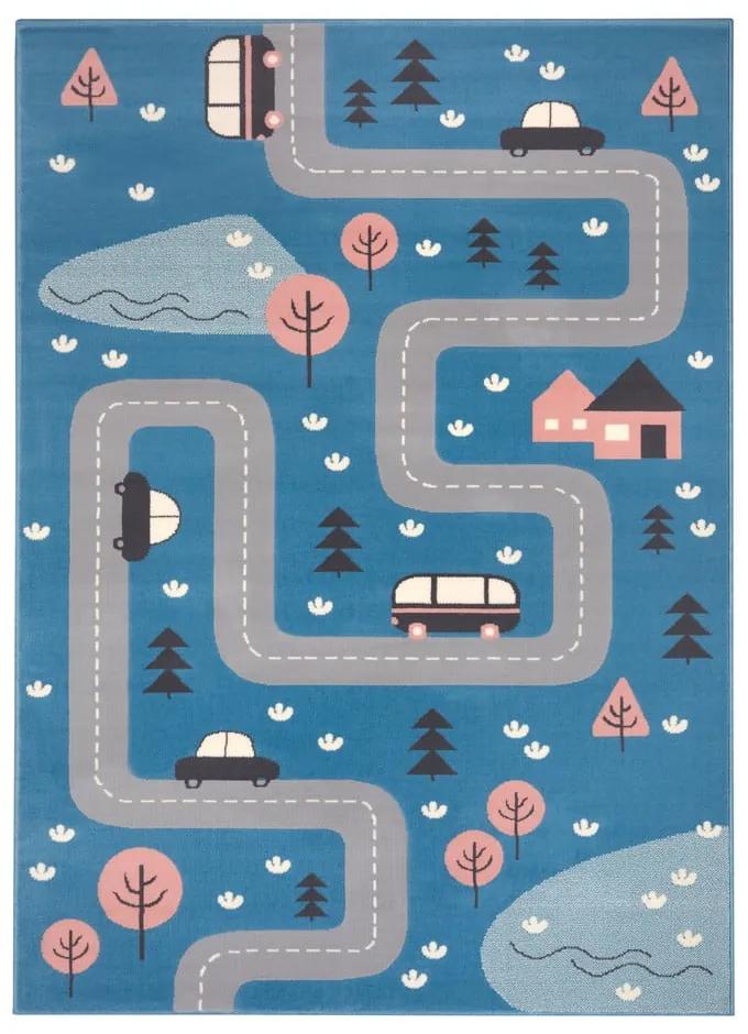 Modrý dětský koberec 160x220 cm Adventures – Hanse Home