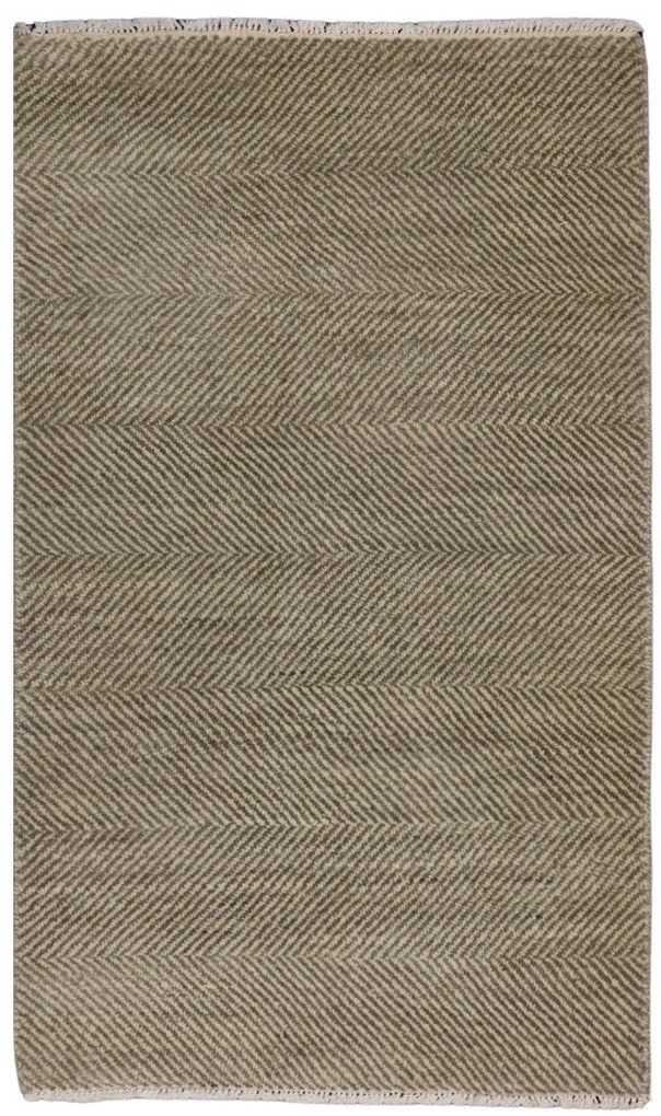 MK Original: Produkty s rodokmenem, Ručně vázaný indický koberec Sirsa 1311 brown, 60x90, béžová, ložnice