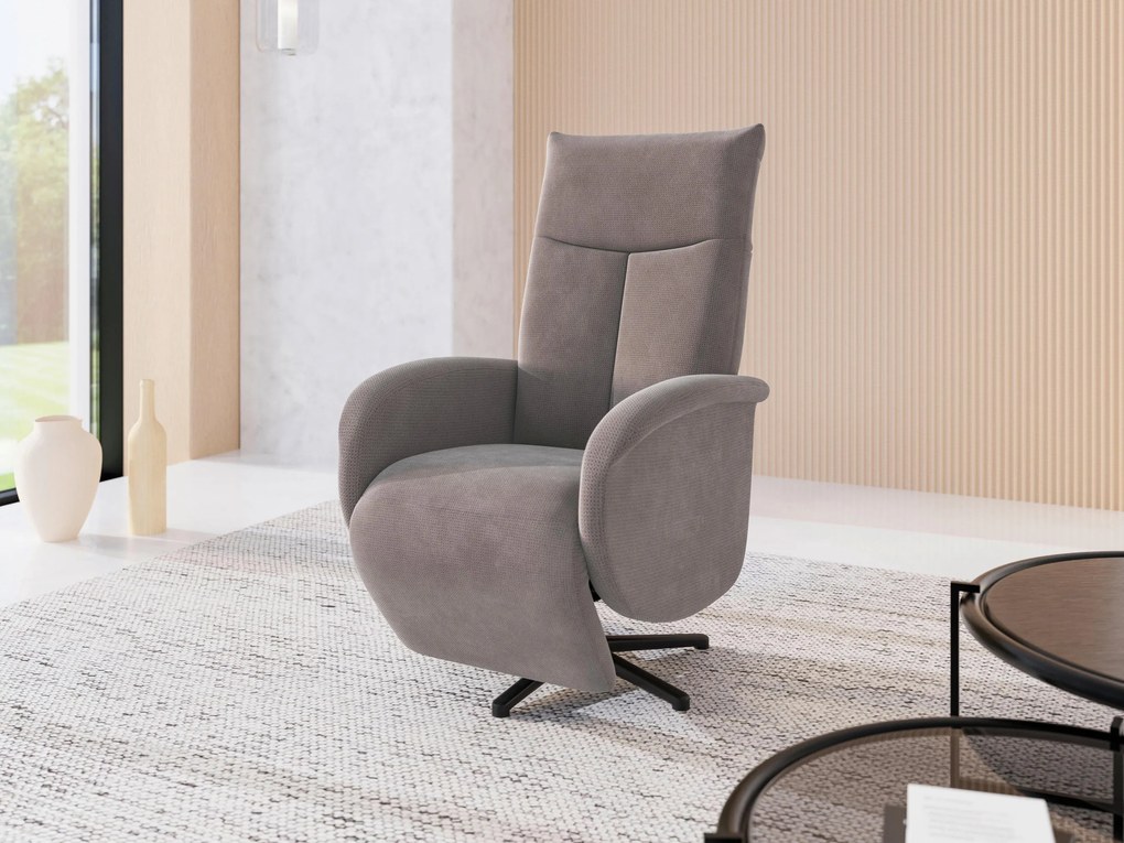 XXXLutz RELAXAČNÍ KŘESLO, textil, šedohnědá Sit & More - Online Only křesla & taburety - 0001440258D8