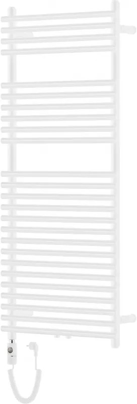 Mexen Sol, elektrické topné těleso 1200x500 mm + topná tyč 600 W, bílá, W125-1200-500-2600-20