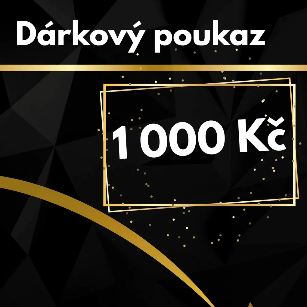 Elektronický dárkový poukaz v hodnotě 1 000 Kč