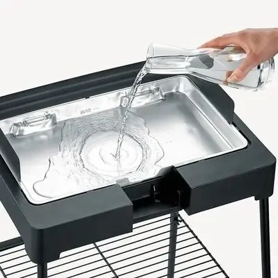 Severin PG 8568 černá / Elektrický gril / 2200W / regulace teploty