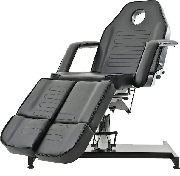Hydraulické kosmetické lehátko Split – černá