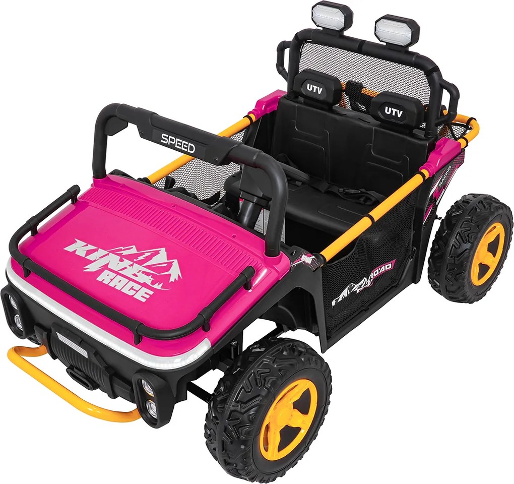 Ramiz Elektrická bugina UTV SPEED pro děti růžová