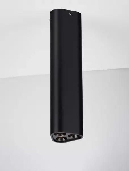 LED černé moderní stropní svítidlo Etho 20