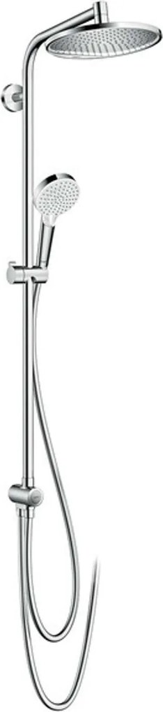 Hansgrohe - Sprchový set 240 Showerpipe pro renovace, 1proud,  EcoSmart, chrom 27270000ROZ2
