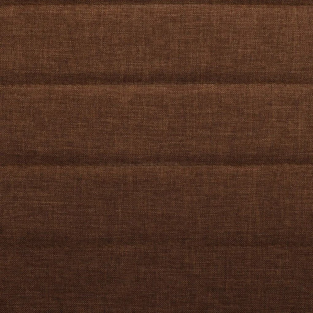 Jídelní židle 2 ks hnědé textil 246183
