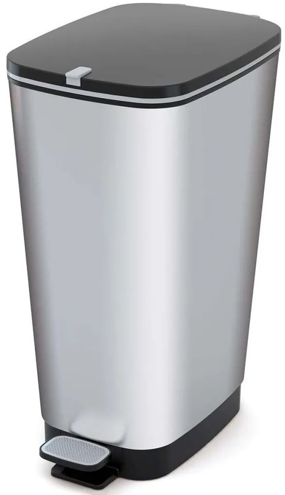 KIS CHIC BIN L 50L Odpadkový koš 29 x 44,5 x 60,5 cm steel