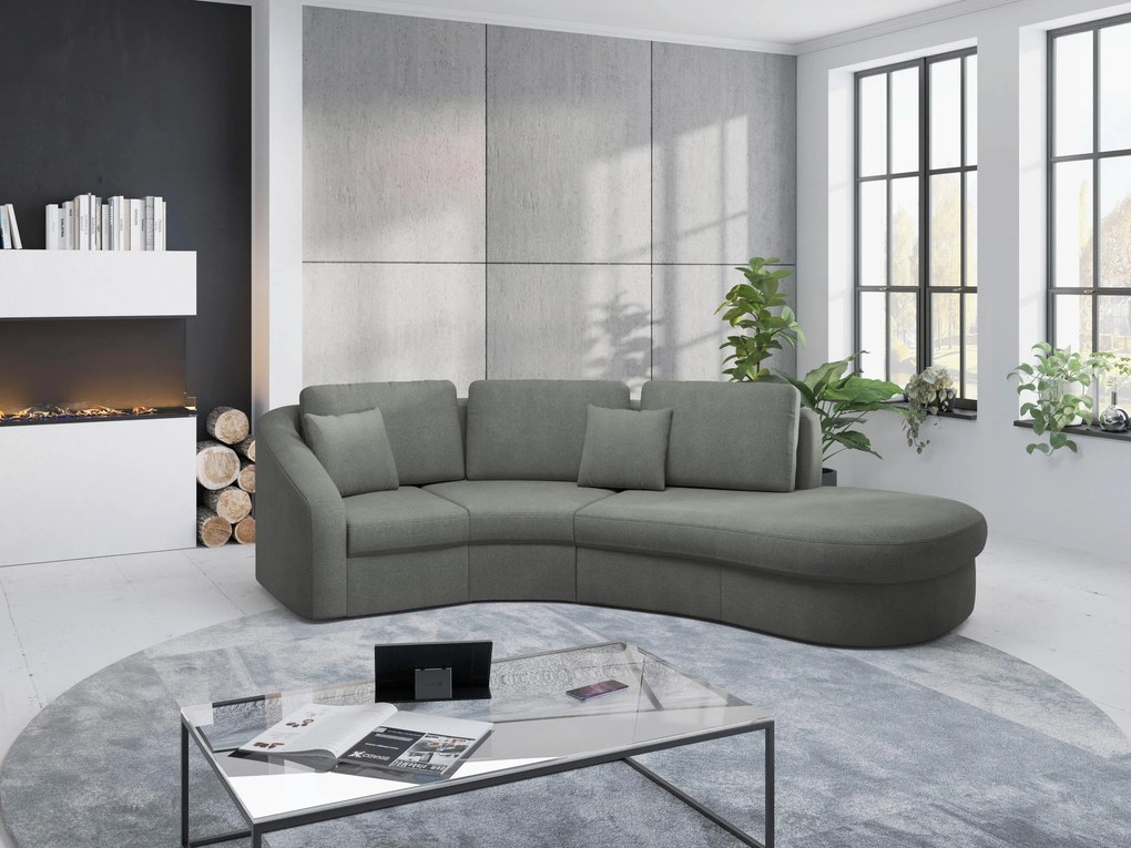 XXXLutz ROHOVÁ SEDAČKA, textil, jílová barva Sit & More - Sedací soupravy - 000144017413