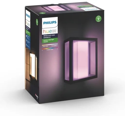 Philips 17430/30/P7 - LED RGBW Venkovní svítidlo Hue IMPRESS 2xLED/8W/230V IP44