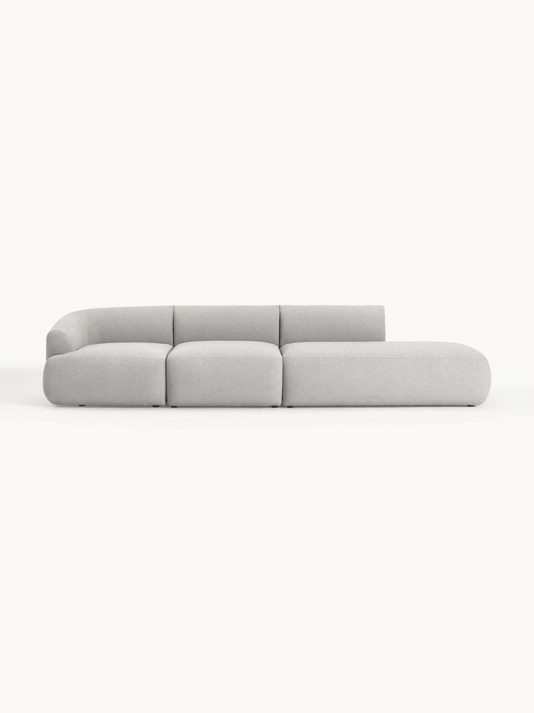 Modulární bouclé šezlong Sofia, 2místný