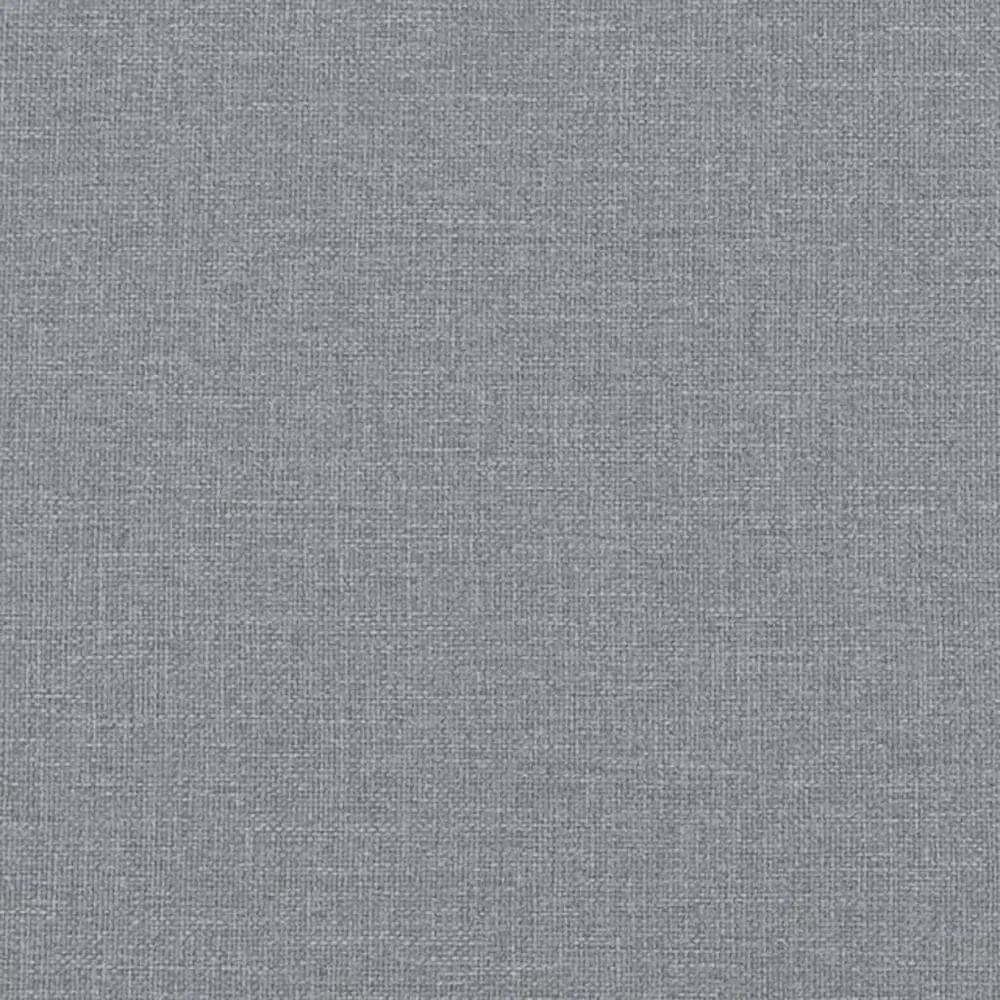 Petromila Masážní polohovací kancelářské křeslo světle šedé textil