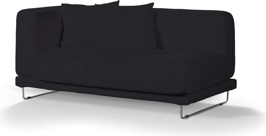 Potah na pohovku IKEA Tylösand 2-místná nerozkládací barva černá látka pletený vzor