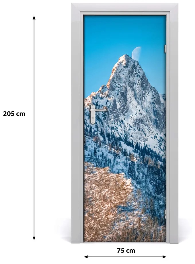 Fototapeta na dveře Giewont Tatry 75x205 cm