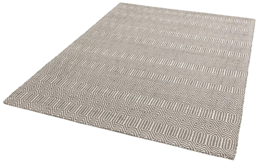 Šedý  koberec Darisi Silver Rozměry: 100x150 cm