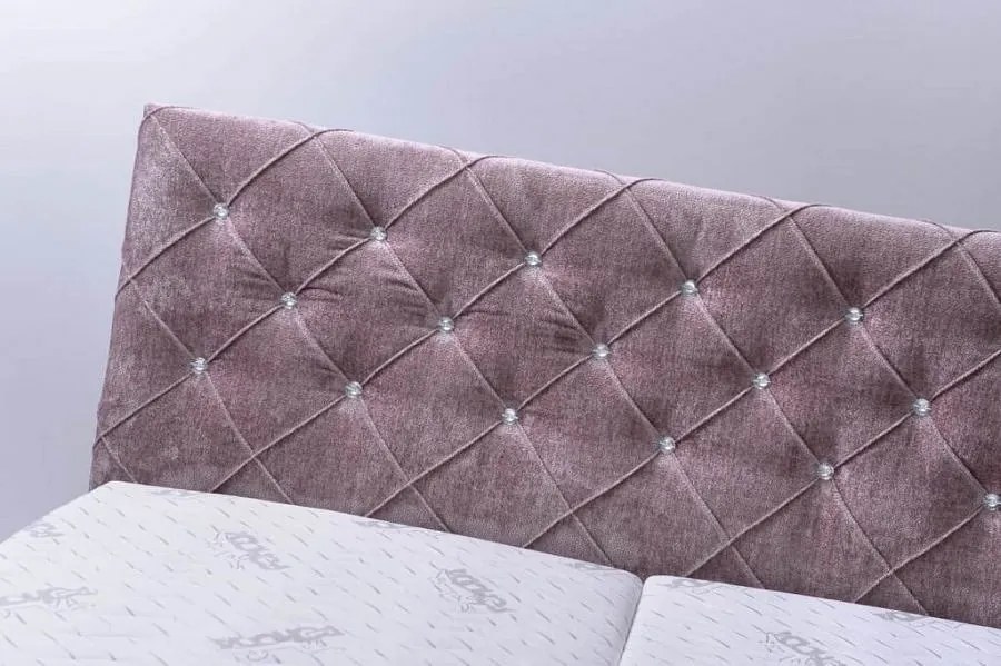 Pohoda Čalouněná postel CAMERON s úložným prostorem a volně loženou matrací | Šířka matrace: 160 cm,Látka: Alfa 120
