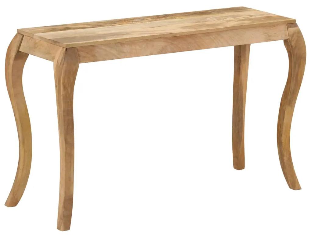 247115 vidaXL Konzolový stolek 118 x 38 x 76 cm masivní mangovníkové dřevo