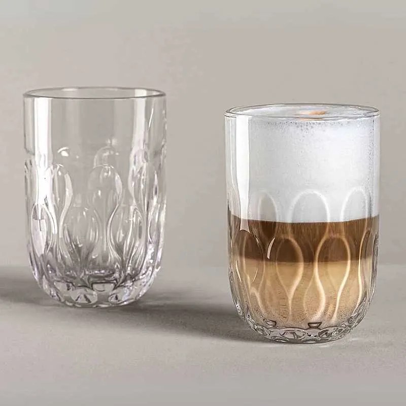 Leonardo sklenice na latte Gocce3 390 ml 2 ks
