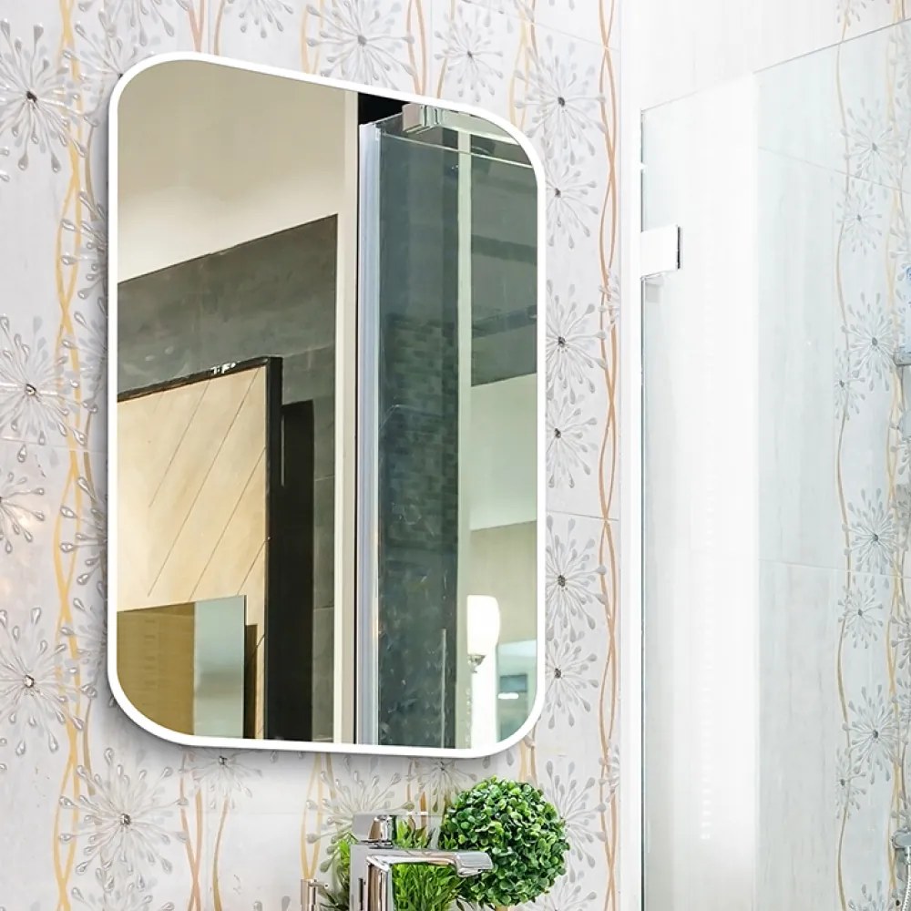 Zrcadlo Mirel SLIM White Rozměr: 50 x 130 cm