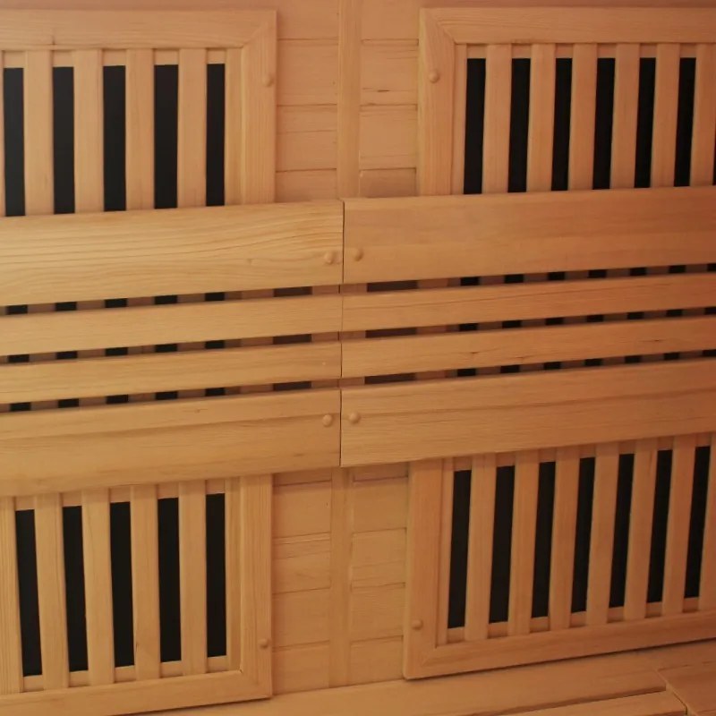 BPS-koupelny Kombinovaná sauna 2v1  - Infrasauna + finská sauna 160x160, 3-4 osoby