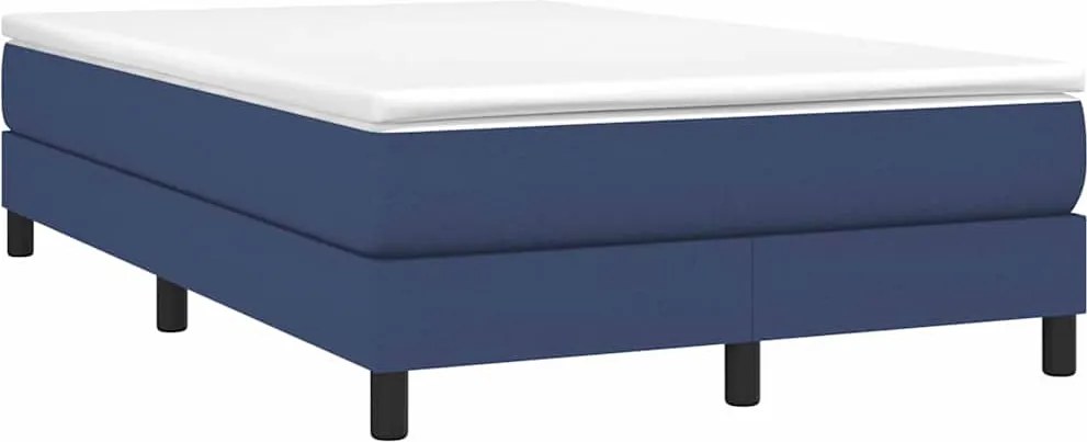 Rám postele s boxspringem modrá 120x200 cm textil 3120506
