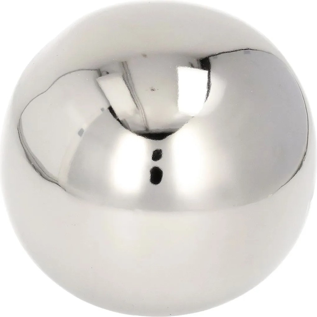 Dekorace Silver Ball ⌀27cm
