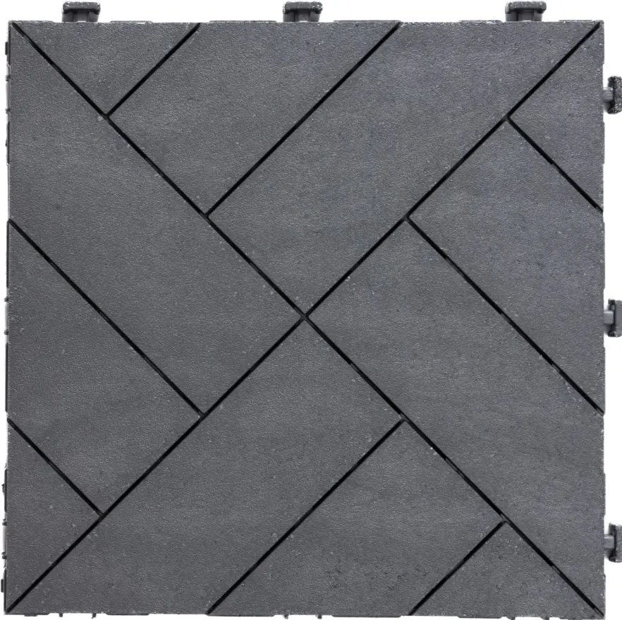 Multy home Gumová dlaždice ARISTA 30 x 30 cm, šedá MHEU5100543, 1 ks 4016.91.00