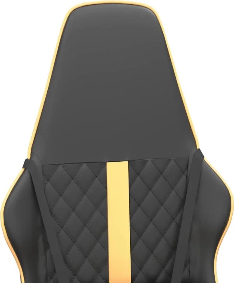 vidaXL Herní židle umělá kůže [3143789] Barva: Černá a maskáčová