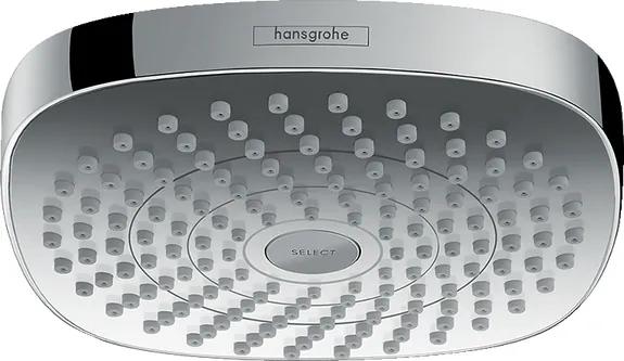 Hansgrohe Croma Select E - Hlavová sprcha 180 2jet, bílá/chrom 26524400