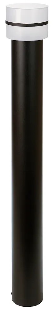 Exteriérové ​​svítidlo Mia, 1x plastové/černé kovové stínítko, (80 cm)