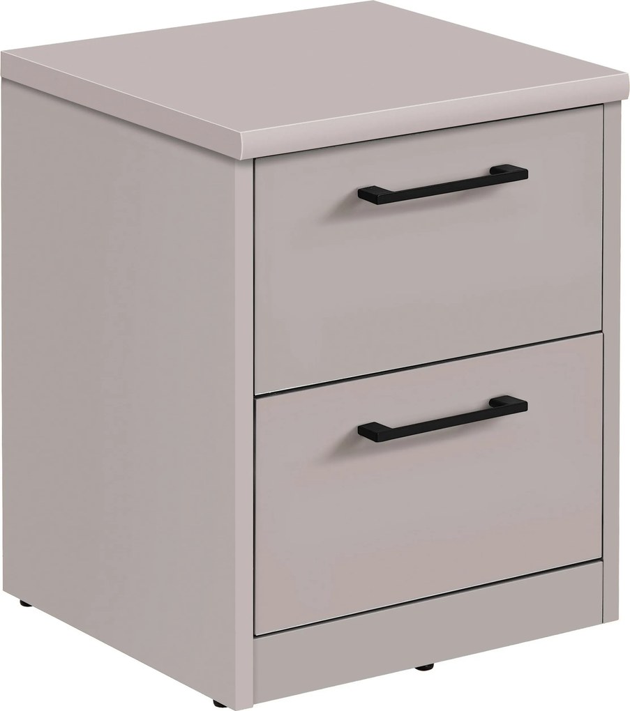 XXXLutz NOČNÍ STOLEK, kašmírová, 38/46/36 cm Xora - 000017004601