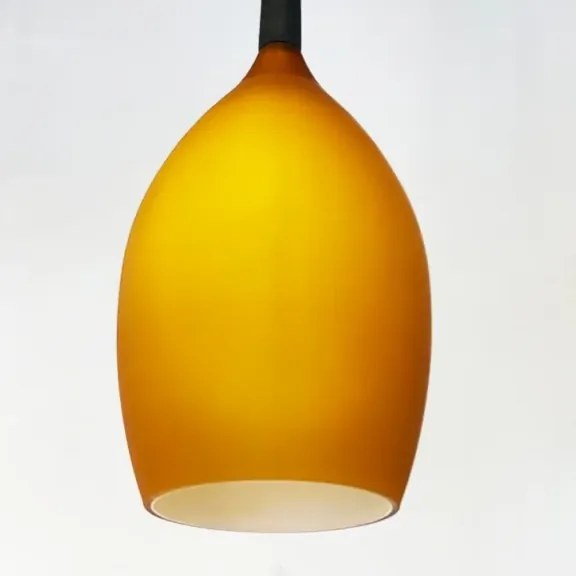 Retro lustr Izza 1 Amber