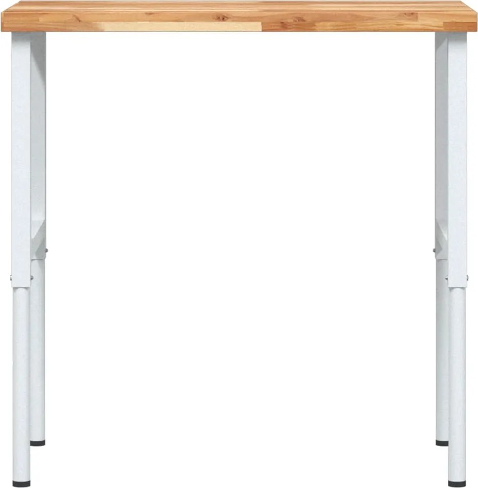 Pracovní stůl 100x60x(73–99,5) cm masivní akácie obdélníkový 3309715