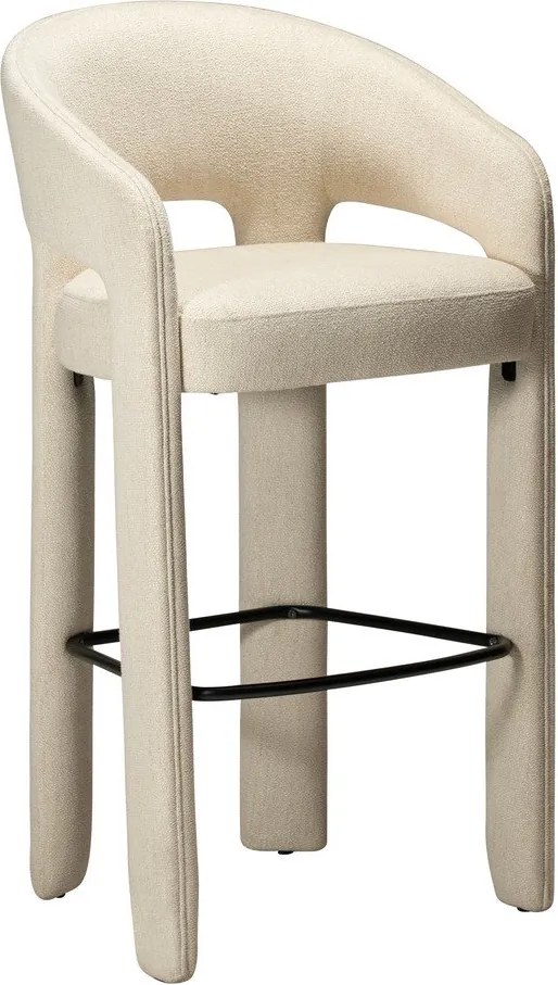 Béžová barová židle (výška sedáku 77 cm) Splendor – DAN-FORM Denmark