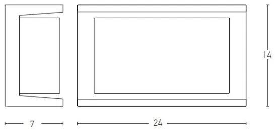 Zambelis E149 - Venkovní nástěnné svítidlo 1xE27/18W/230V IP54 antracit