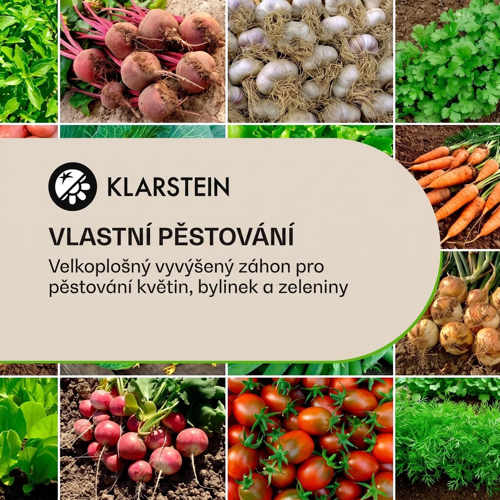 Blumfeldt Rust Grow vyvýšený záhon zahradní záhon pozinkovaný ocelový plech s rezavým povrchem