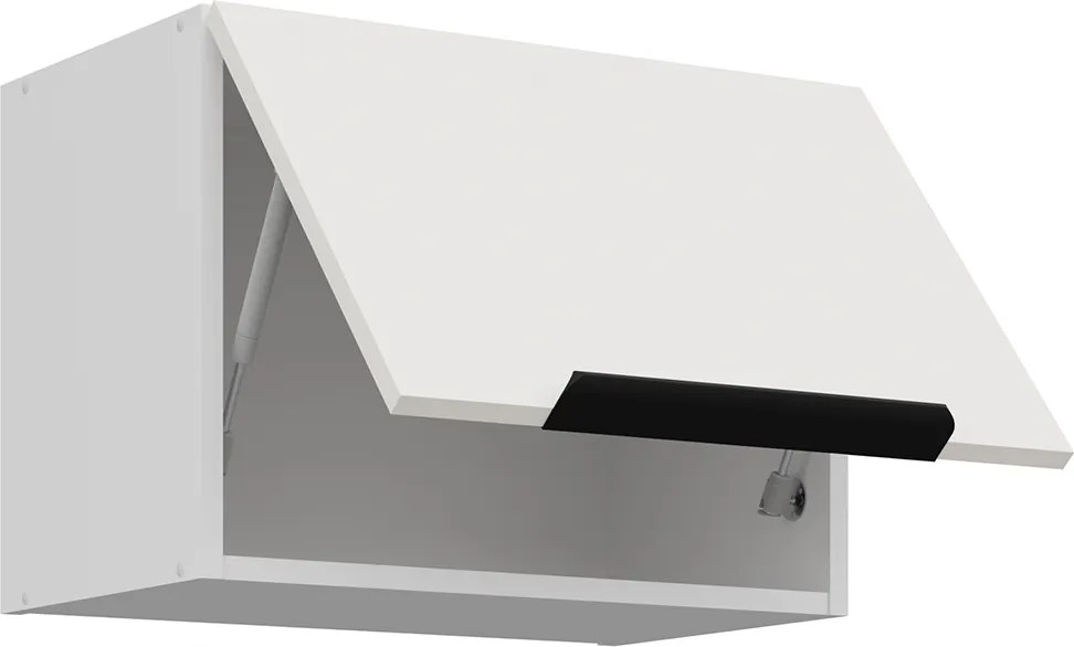 ARIA wh | horní skříňka 50 GU-36 1F výklopná | 50 cm | ANTI FINGERPRINT povrch | bílá
