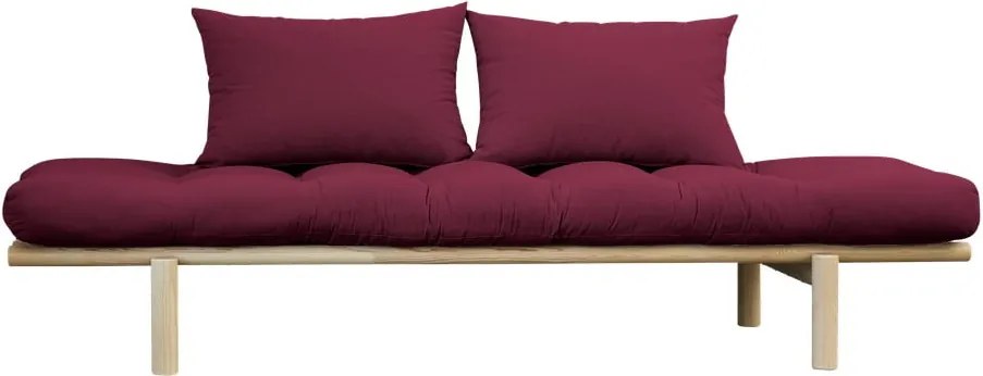 Pohovka Karup Design Pace Natural Clear/Light Bordeaux