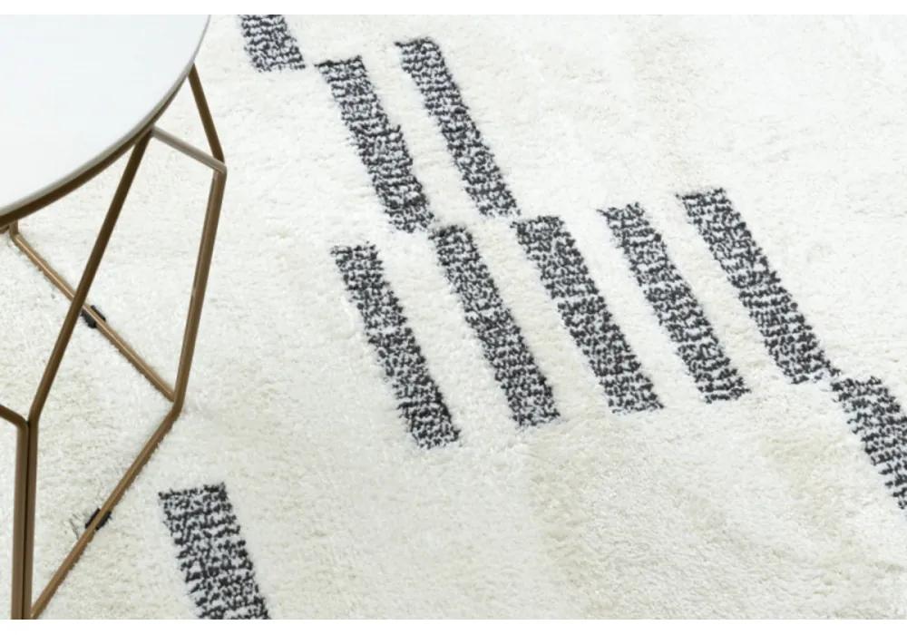 Kusový koberec Ceiba krémovočerný 160x220cm