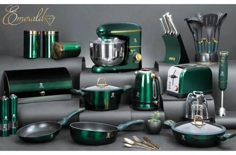 BERLINGERHAUS Kuchyňské náčiní ve stojanu sada 7 ks Emerald Collection BH-6243