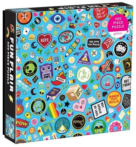 Galison Puzzle Zábavný styl 500 dílků
