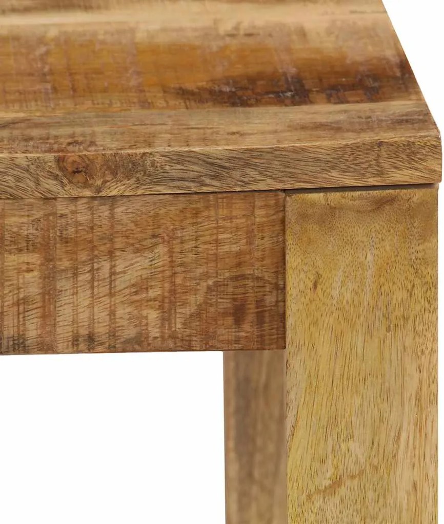 Konferenční stolek 80 x 80 x 40 cm masivní mangovníkové dřevo 246701