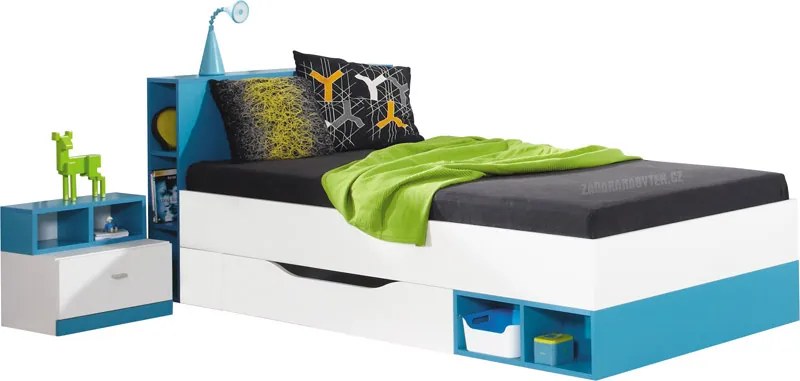 Meblar dětská postel s úložným prostorem Meblar Mobi MO18