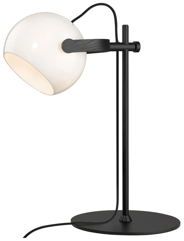Halo Design 734191 stolní lampa DC akryl, černé dřevo, 50cm