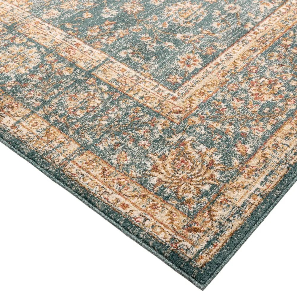 Koberec v petrolejové barvě 240x340 cm Raja – Asiatic Carpets
