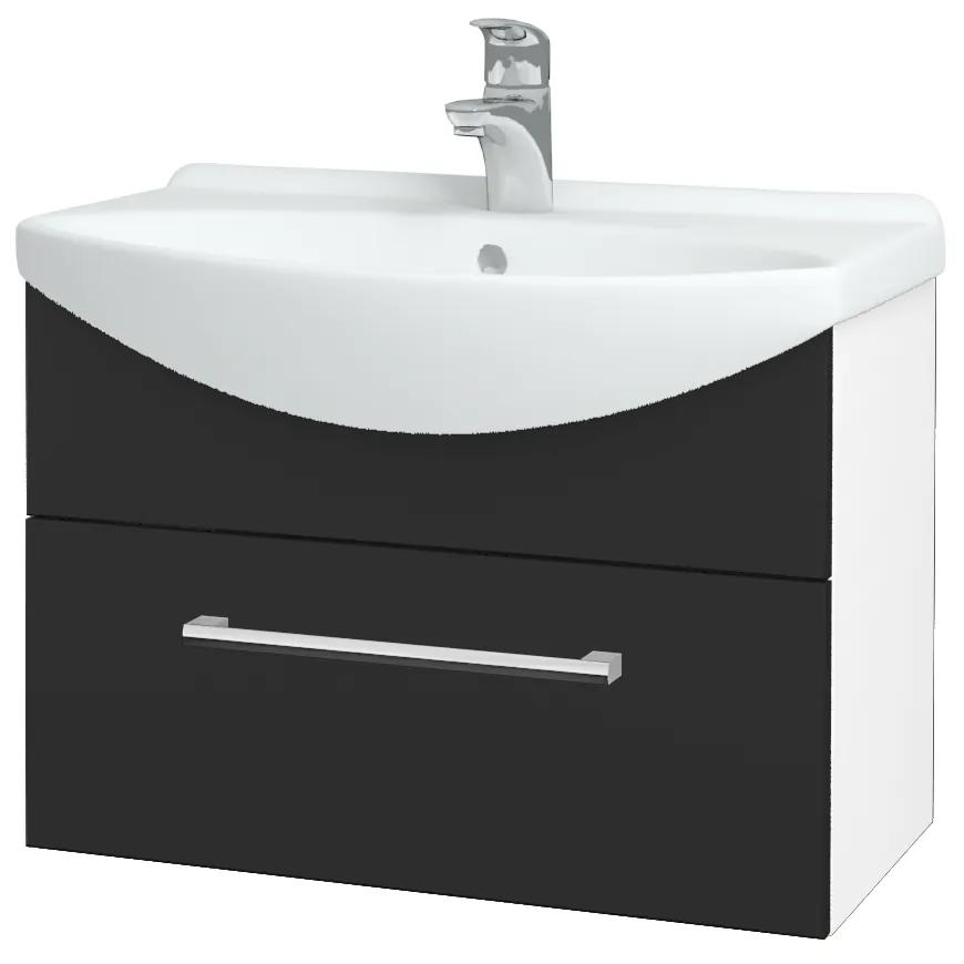 Dřevojas Koupelnová skříň TAKE IT SZZ 65 Varianta: N01 Bílá lesk / Úchytka T02 / D20 Galaxy