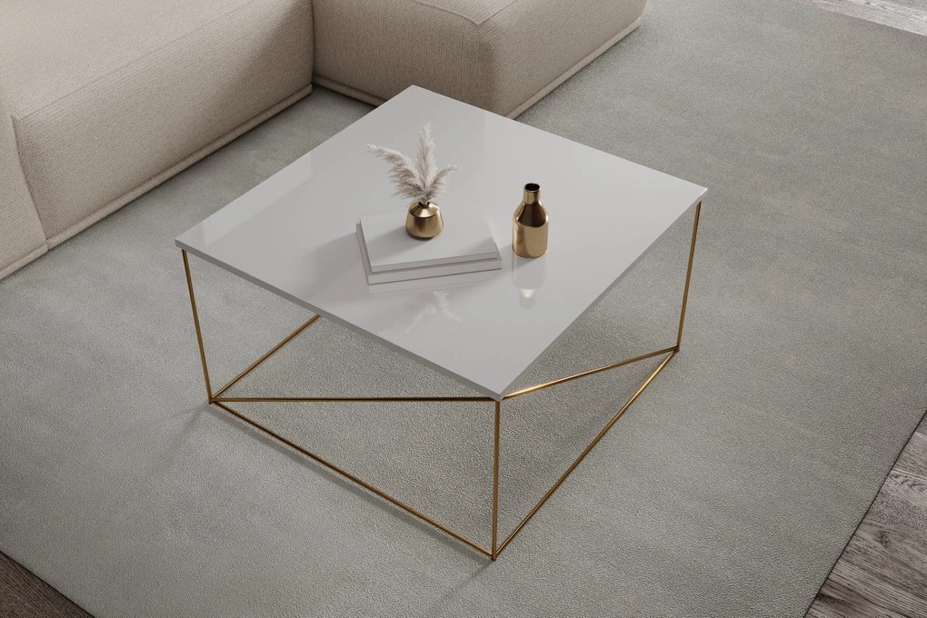 ADRK Furniture Konferenční stolek Nelia CT-NEL-G-WS