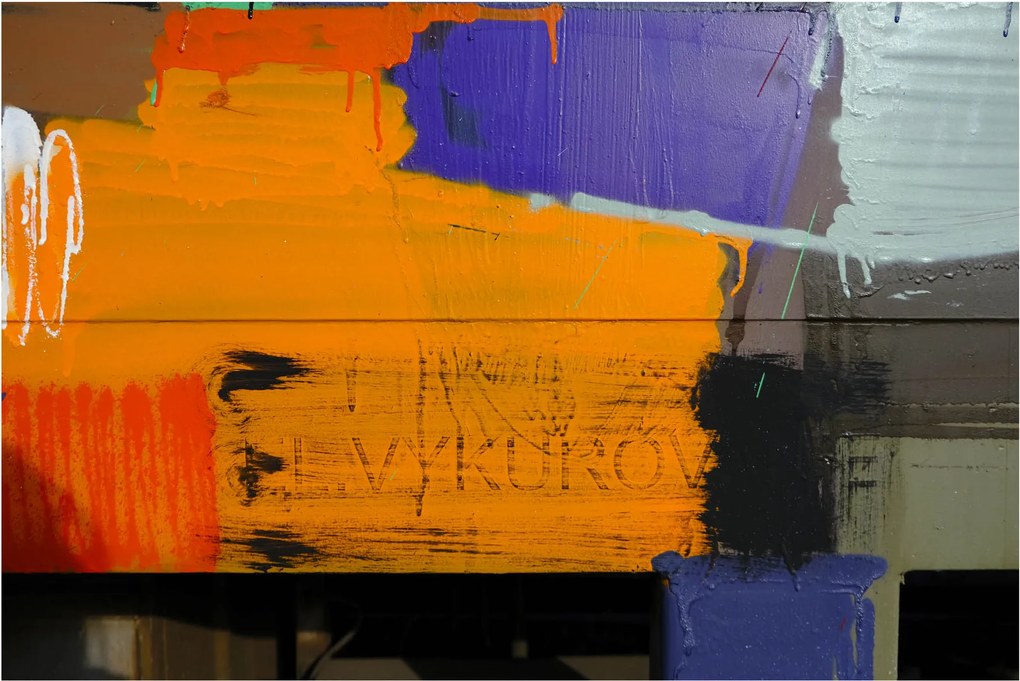 Henriet Zubár | Vlak Rám: Bílý, Velikost: 20 x 30 cm