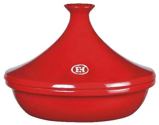 Emile Henry Keramický hrnec tajine Flame, Ø 27 cm, granátová 345626